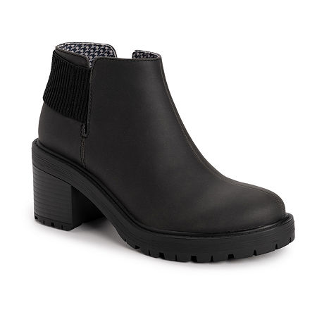Muk Luks Womens Lucy Lula Boot - Black