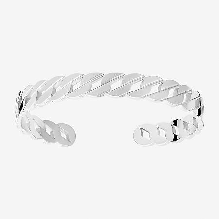 Click here for Silver Reflections Curb Chain Womens Pure Silver O... prices