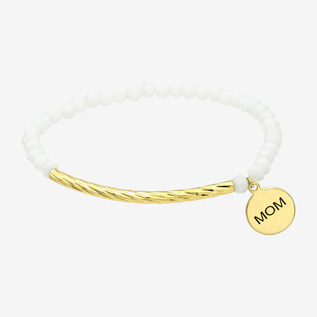 Click here for Gold Reflections Mom Womens White Crystal 14K Gold... prices
