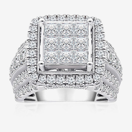 Click here for Womens 4 CT. T.W. Natural White Diamond 10K White... prices