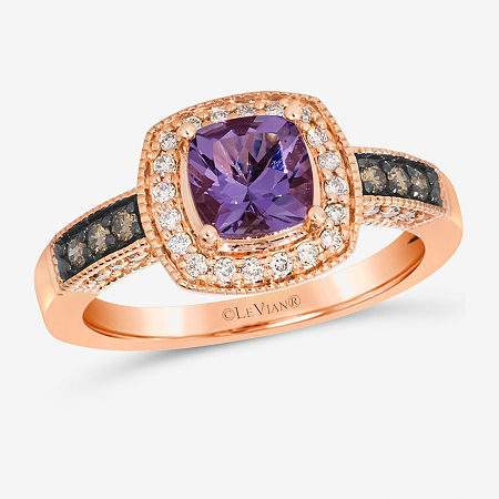 Click here for Le Vian Ring featuring Sea Blue Aquamarine Chocola... prices