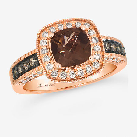 Click here for Le Vian Ring featuring Sea Blue Aquamarine Chocola... prices