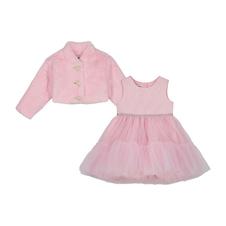 Click here for Blueberi Boulevard Baby Girls 2-pc. Dress Set  3-6... prices