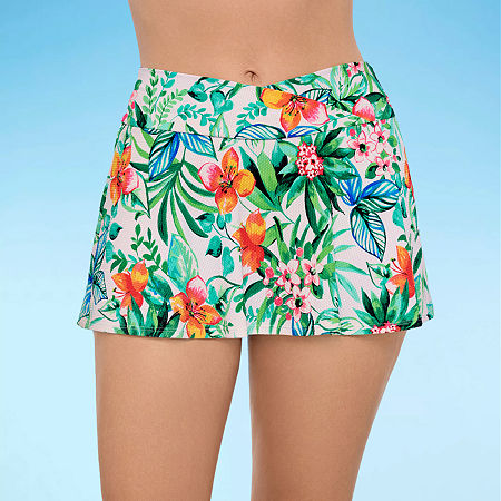 Click here for Liz Claiborne Womens Comfort Waistband Floral Swim... prices