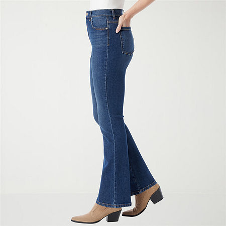 Gloria Vanderbilt Womens Amanda Original Bootcut Jeans  in Regular  Short & Long - Mead