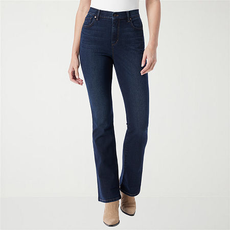 Gloria Vanderbilt Womens Amanda Original Bootcut Jeans  in Regular  Short & Long - Parker