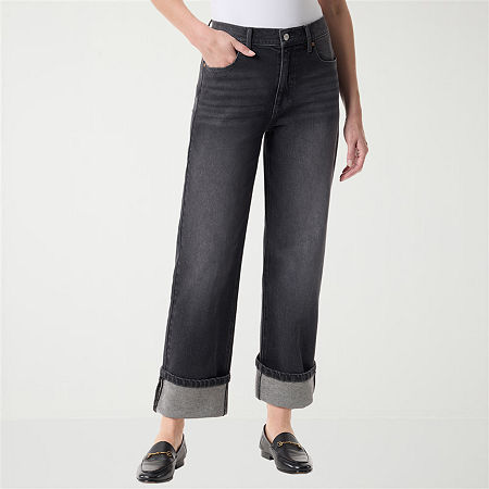 Click here for Gloria Vanderbilt No Womens Mid Rise Wide Leg Jean... prices