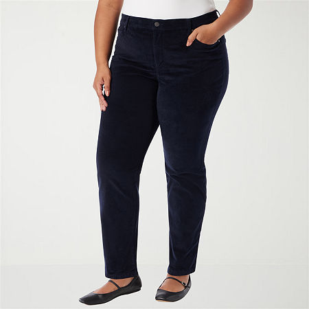 Click here for Gloria Vanderbilt Womens High Rise Straight Cordur... prices