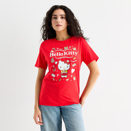 Click here for Womens Crew Neck Long Sleeve Boyfriend Fit Hello K... prices