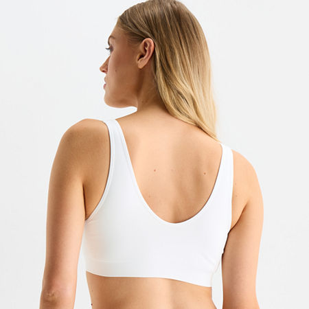 Click here for Ambrielle Seamless Womens Light Support Bralette... prices