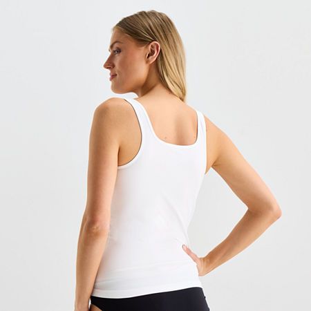 Click here for Ambrielle Seamless Shapewear Camisole  Large  Whit... prices