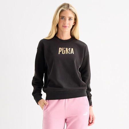 Click here for PUMA Womens Crew Neck Long Sleeve Sweatshirt  X-sm... prices