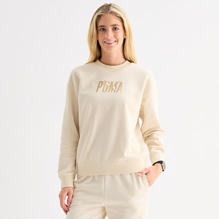 Click here for PUMA Womens Crew Neck Long Sleeve Sweatshirt  Smal... prices