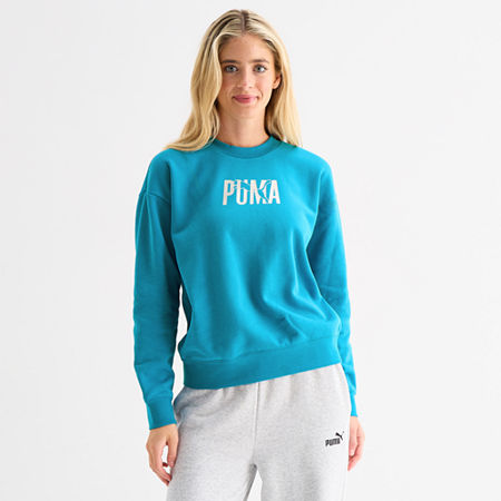 Click here for PUMA Womens Crew Neck Long Sleeve Sweatshirt  Xx-l... prices