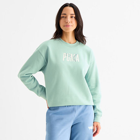 Click here for PUMA Womens Crew Neck Long Sleeve Sweatshirt  Xx-l... prices