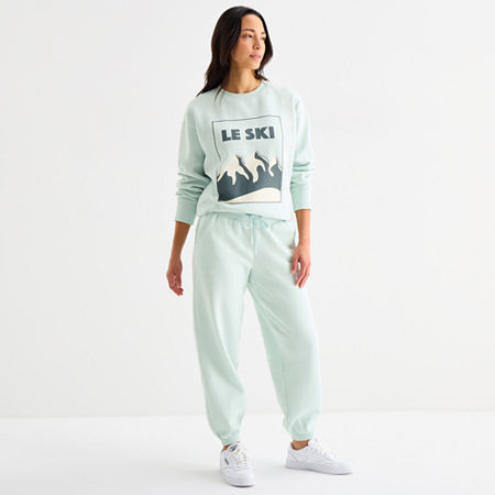 Click here for Xersion Womens Super Soft Fleece Jogger  Large  Gr... prices