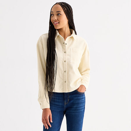 Click here for a.n.a Womens Cuffed Long Sleeve Regular Fit Button... prices