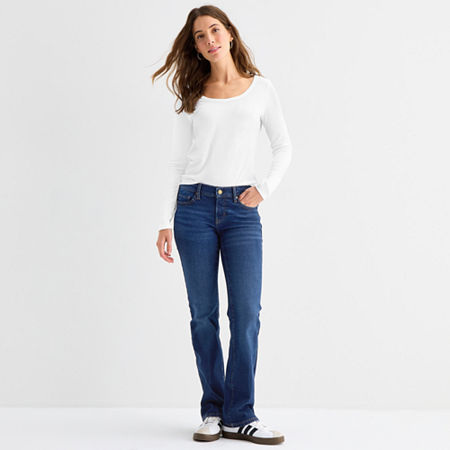 Click here for a.n.a Womens Low Rise Bootcut Jean  10  Blue prices