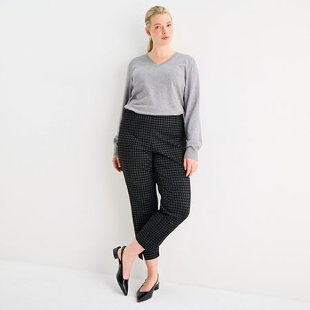 Click here for Worthington Plus Womens Pull-On Pant  1x  Black prices