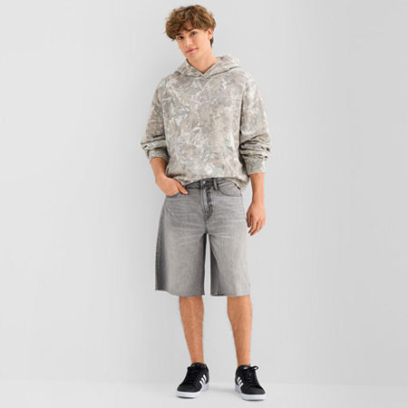 Click here for Arizona Mens 12 Mid Rise Denim Short  38  Gray prices