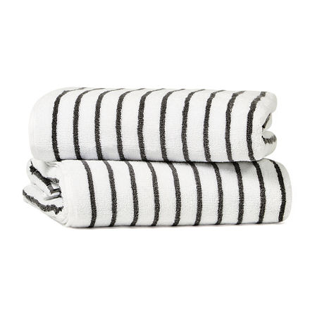 Click here for ienjoy Home Cabana Stripe Cotton 2-Pack Beach Towe... prices