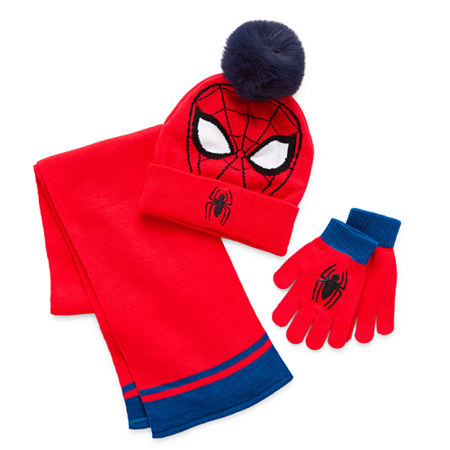 Click here for Little & Big Kid Boys 3-pc. Spiderman Cold Weather... prices
