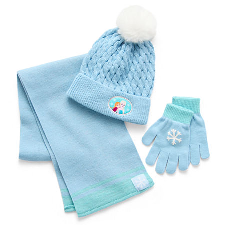 Click here for Disney Little & Big Kid Girls 3-pc. Frozen Cold We... prices