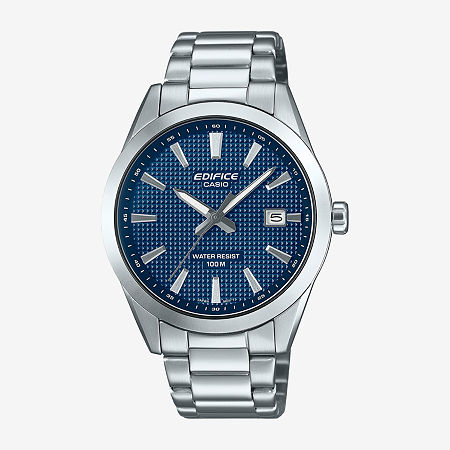 Click here for Casio Ediface Mens Silver Tone Stainless Steel Bra... prices