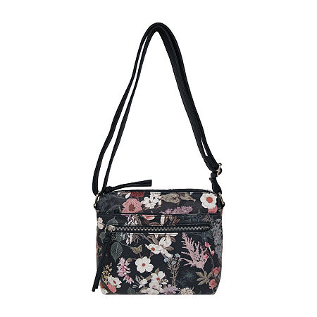 Click here for Bueno of California Floral Mini Crossbody Bag  One... prices