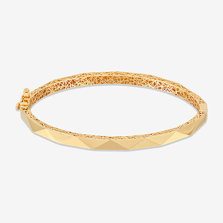Click here for Gold Addiction Womens 10K Gold Bangle Bracelet  On... prices