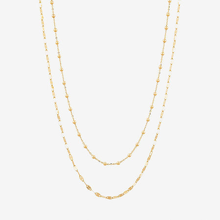 Click here for Gold Addiction Womens 10K Gold 18 Inch Chain Neckl... prices