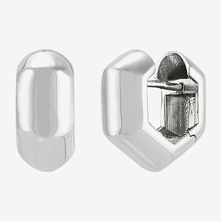 Click here for Silver Addiction Womens Sterling Silver 13mm Hoop... prices