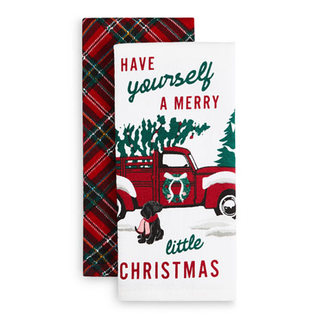 Click here for North Pole Trading Co. Red Truck 2-pc. Kitchen Tow... prices