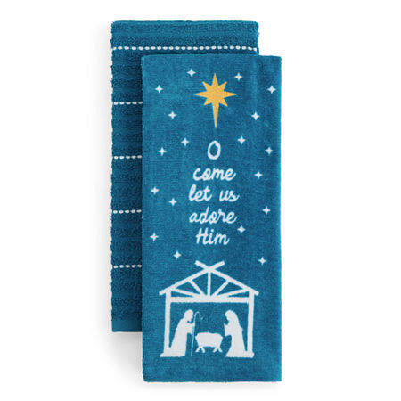 Click here for North Pole Trading Co. Nativity 2-pc. Kitchen Towe... prices
