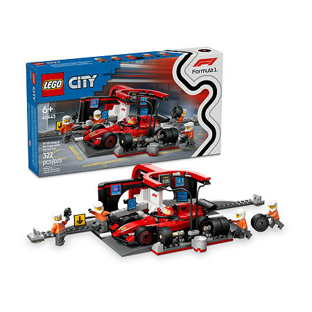 Click here for LEGO F1 Pit Stop and Pit Crew with Ferrari Car 604... prices