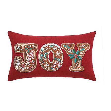 Click here for Vibhsa Vibhsa Christmas Joy AppliquÃ© Pillow - 14X... prices