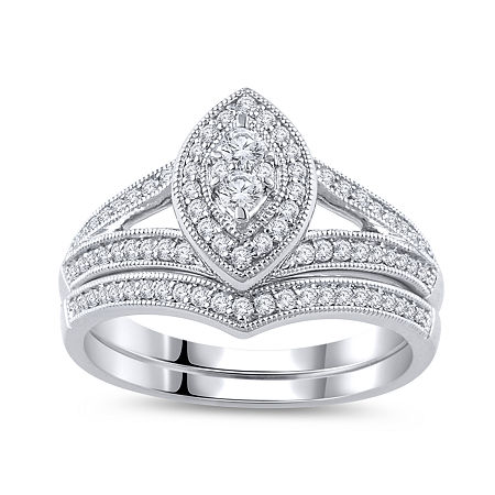 Click here for Womens 1/2 CT. T.W. Natural White Diamond 10K Gold... prices