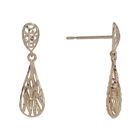 Click here for Womens 14K Gold Drop Earrings  One Size prices