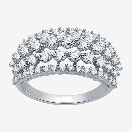 Click here for Womens 2 CT. T.W. Lab Grown White Diamond 10K Whit... prices