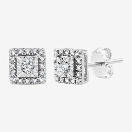 Click here for 1/4 CT. T.W. Lab Grown White Diamond Sterling Silv... prices