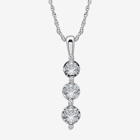 Click here for Womens 1/2 CT. T.W. Lab Grown White Diamond Sterli... prices