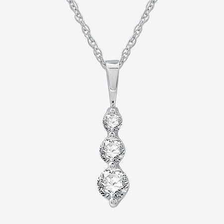 Click here for Womens 1/4 CT. T.W. Lab Grown White Diamond Sterli... prices
