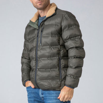 Free Country Mens Water Resistant Sherpa Lined Hooded Midweight ...