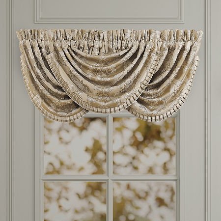 Click here for Queen Street Santina Rod Pocket Waterfall Valance... prices