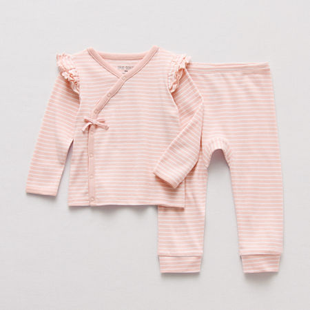 Click here for Okie Dokie Baby Girls 2-pc. Pant Set  6 Months  Pi... prices