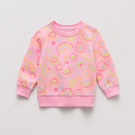 Click here for Okie Dokie Baby Girls Crew Neck Fleece Long Sleeve... prices