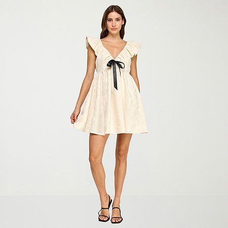 Click here for Trixxi Womens Short Sleeve Juniors Babydoll Dress... prices