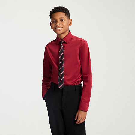 Click here for Van Heusen Little & Big Kid Boys Long Sleeve Point... prices