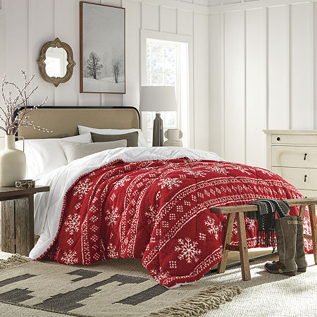 Click here for North Pole Trading Co. Sherpa Reversible Comforter... prices