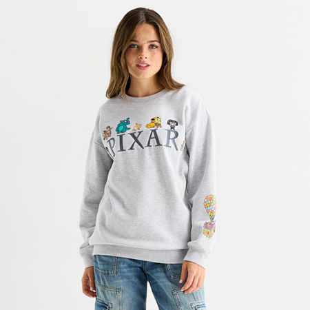 Click here for Disney Pixar Oversized Womens Crew Neck Long Sleev... prices
